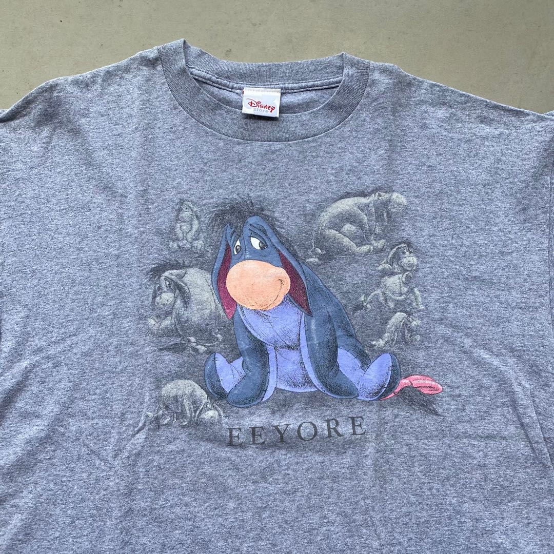 vintage Eeyore Disney tee, Men's Fashion, Tops & Sets, Tshirts & Polo ...