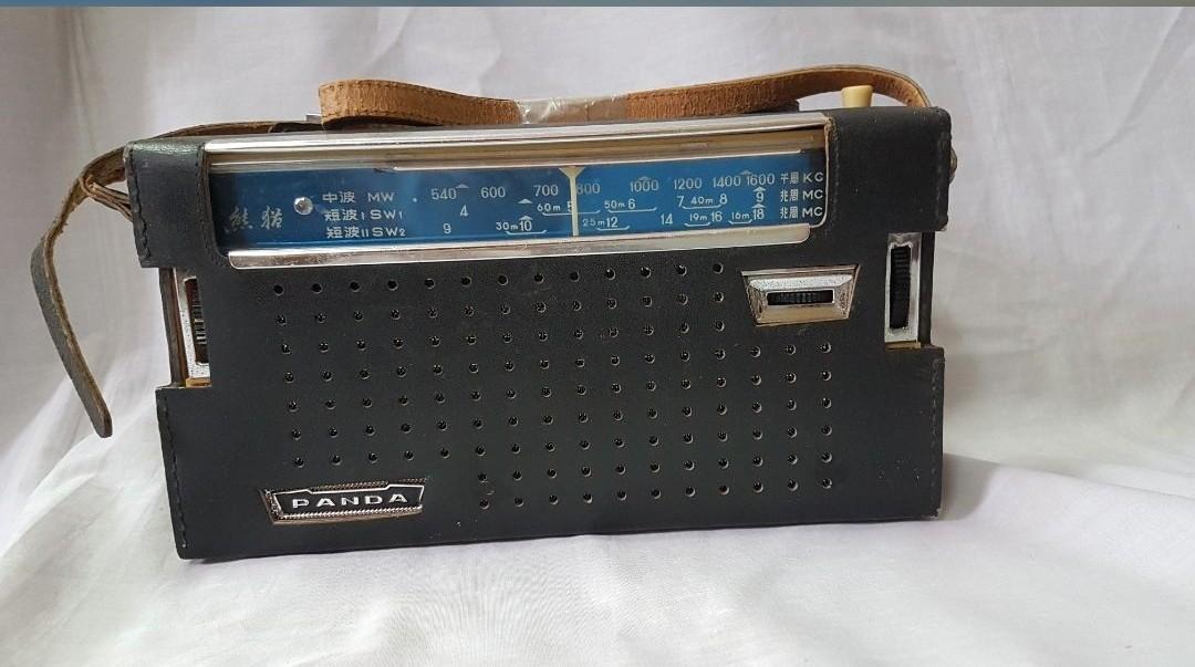 Vintage Panda Band B-802-1 3-Band 8-Transistor Radio, Hobbies & Toys ...