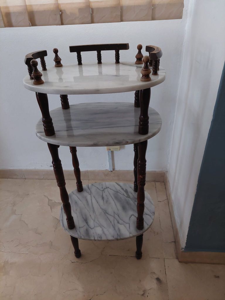 Vintage telephone stand, Furniture & Home Living, Furniture, Other Home ...