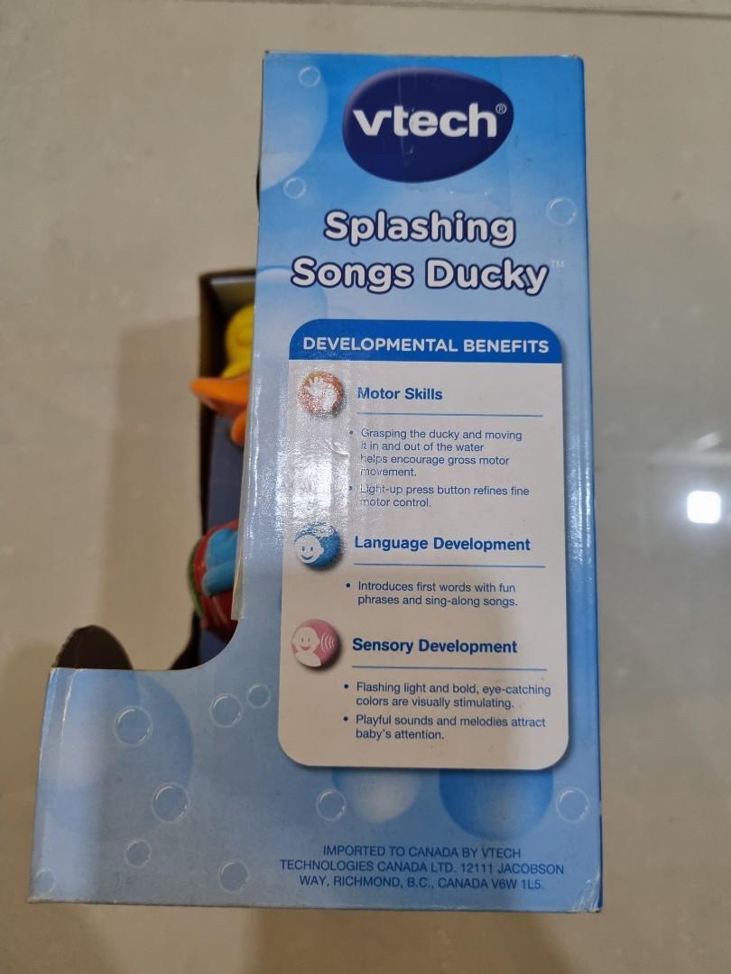 Vtech splashing songs ducky, Babies & Kids, Infant Playtime on Carousell