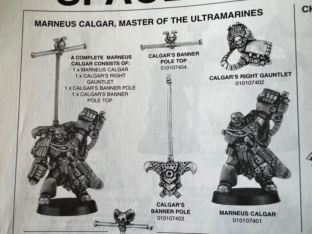 Warhammer 40000 (Space Marines Marneus Calgar of Ultramarines), 興趣及遊戲 ...