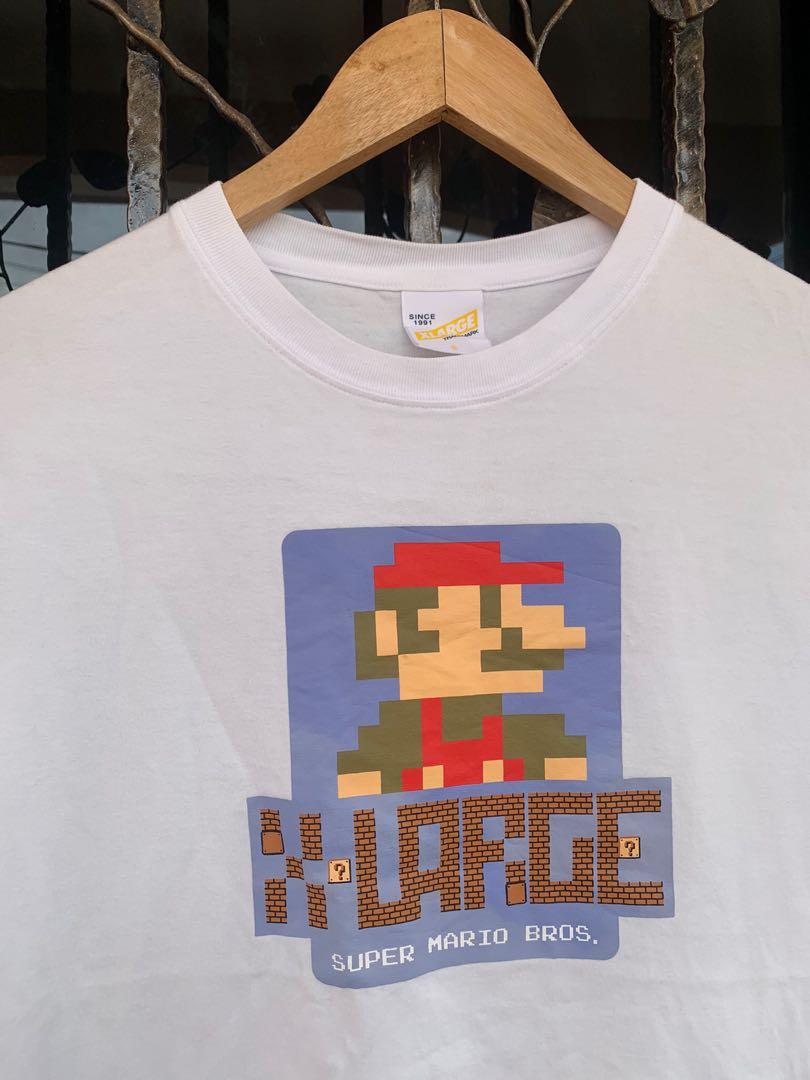 Xlarge x Super Mario Bros Tshirt, Men's Fashion, Tops & Sets, Tshirts ...