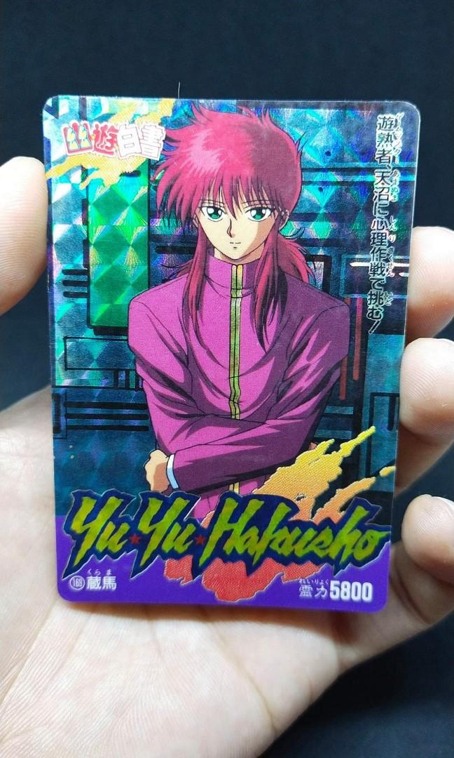 YU YU HAKUSHO / GHOST FIGHTER Card - DENNIS / KURAMA #169 - PRISM ...