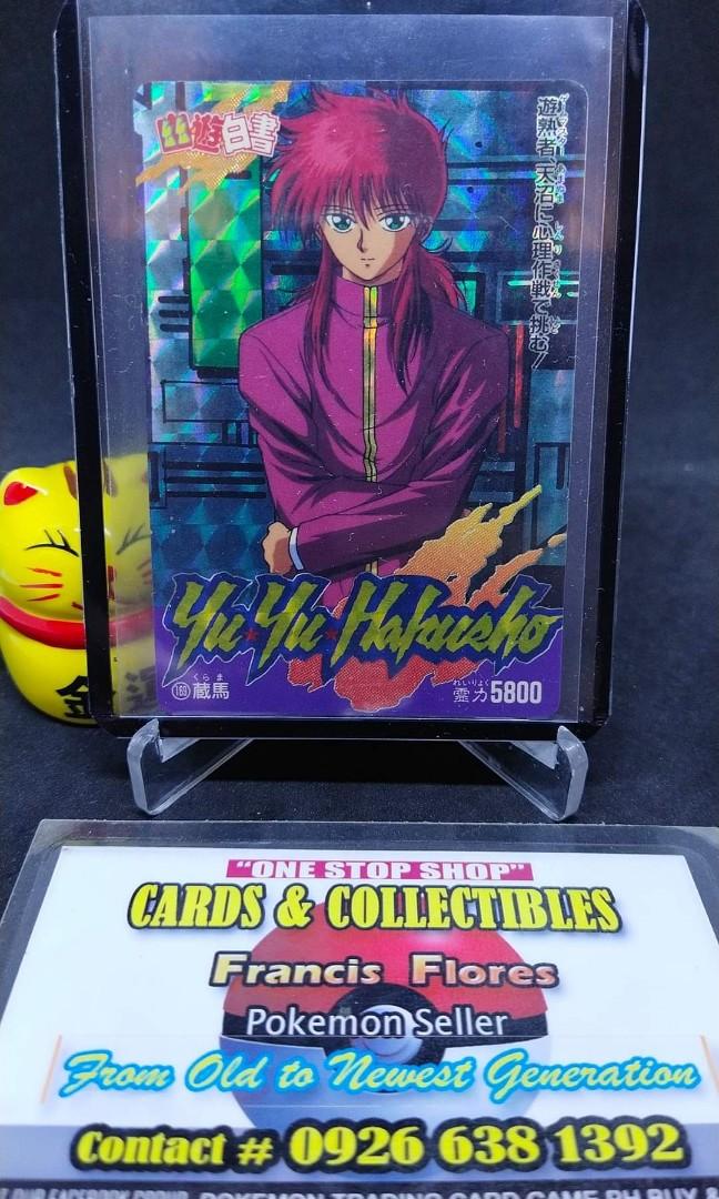 YU YU HAKUSHO / GHOST FIGHTER Card - DENNIS / KURAMA #169 - PRISM ...