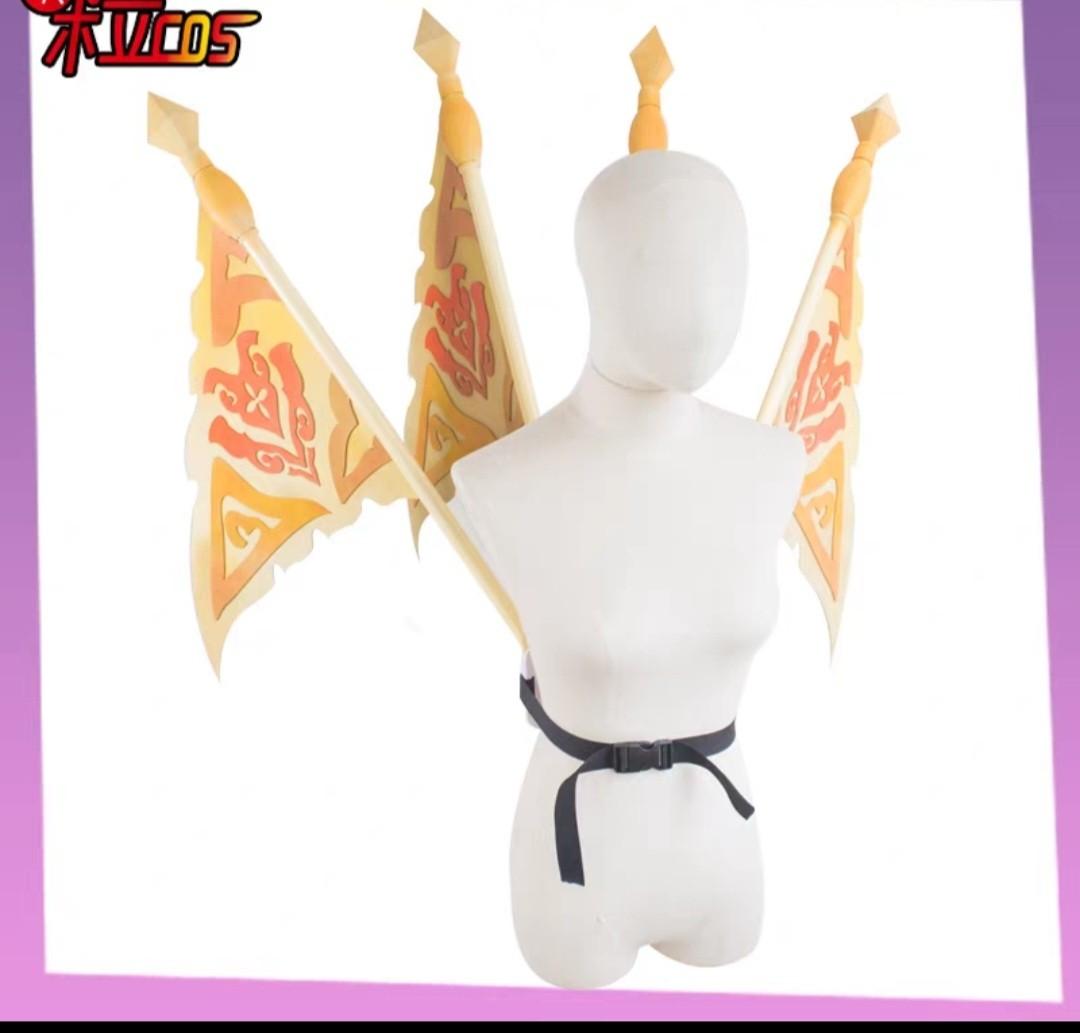 Yunjin Cosplay flag prop, Hobbies & Toys, Memorabilia & Collectibles, J ...