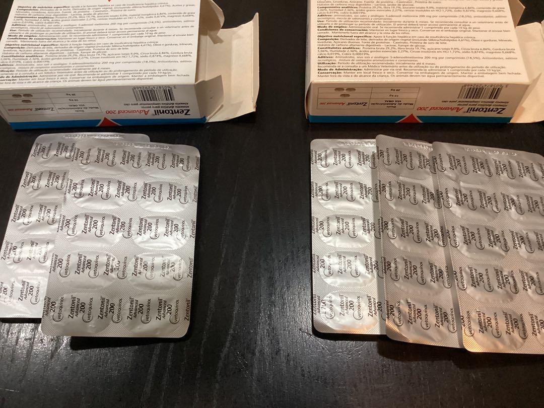 Zentonil Advanced 200mg x 50 tablets (CKD pets), Pet Supplies, Health ...