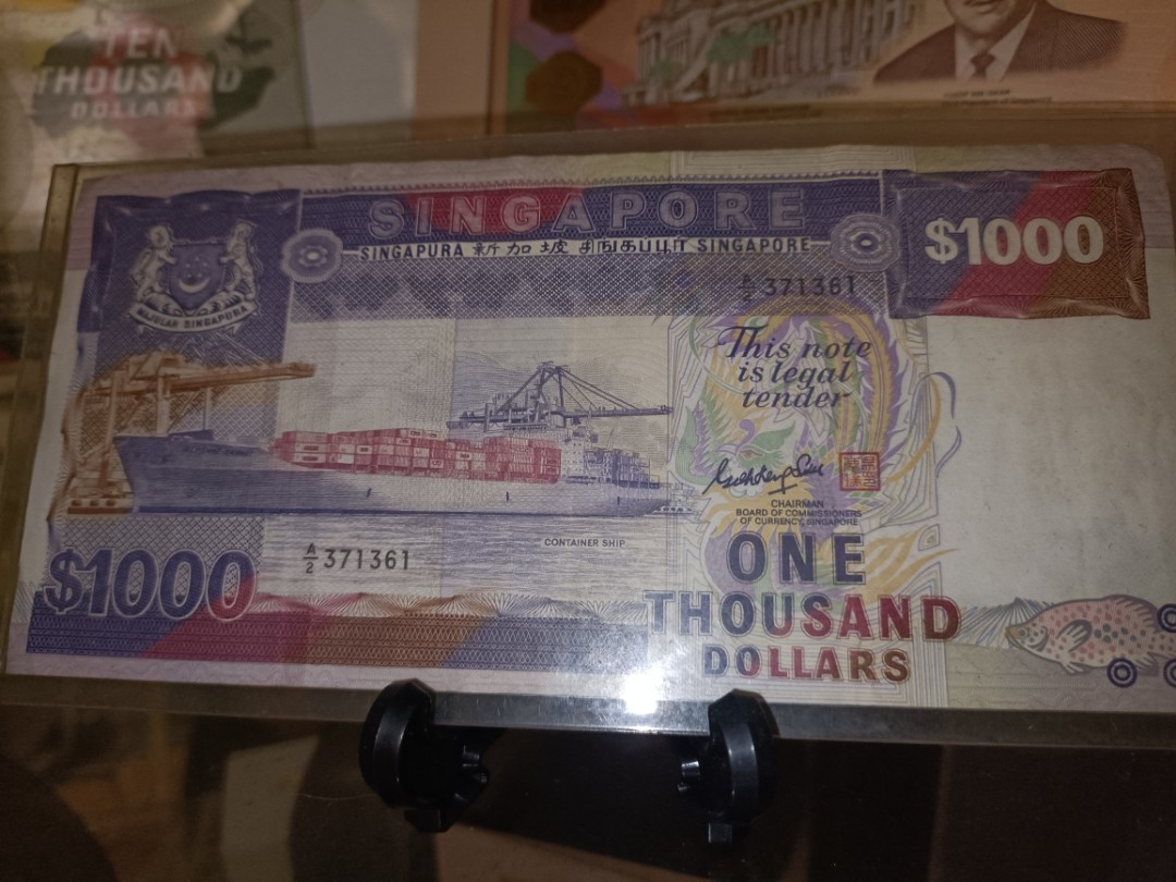 $1000 banknote ship series, Hobbies & Toys, Memorabilia & Collectibles ...