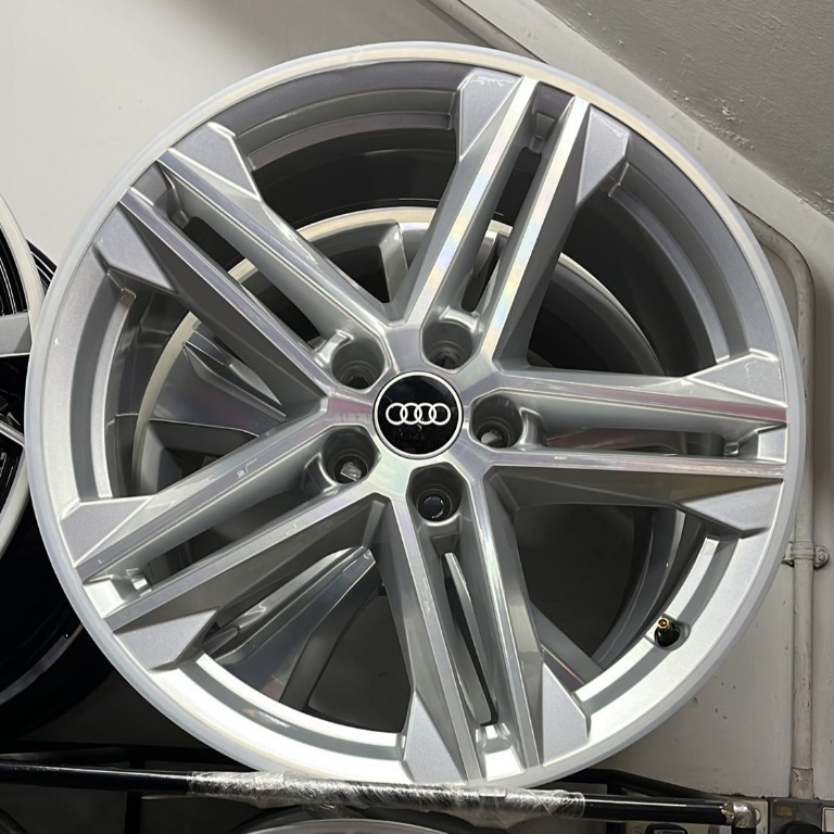 19" Audi Original rims, Car Accessories, Tyres & Rims on Carousell