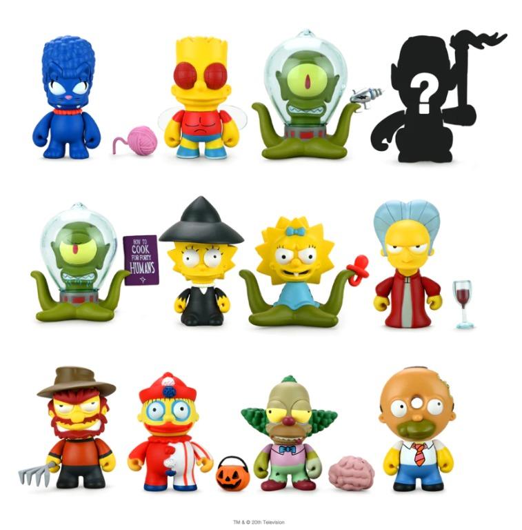 2013 | Kidrobot x The Simpsons | Treehouse of Horror | Designer Vinyl ...