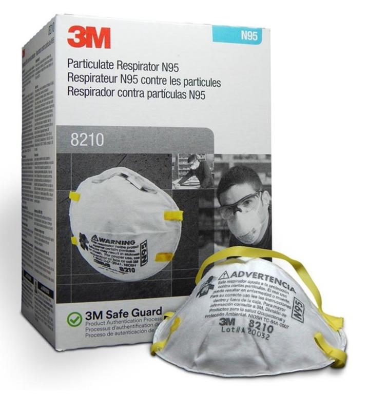 3m N95 Respirator Mask 8110s (20 Pieces/box), Health & Nutrition, Face Masks & Face Shields on ...