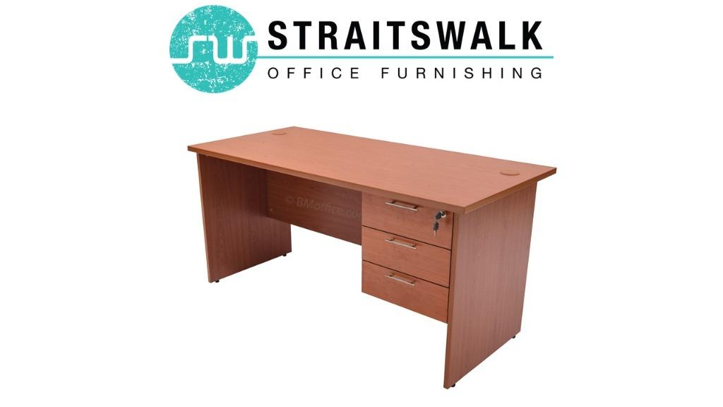 ACMI Office/Home Rectangular Table 1.2m 1.5m with Drawers, Furniture ...