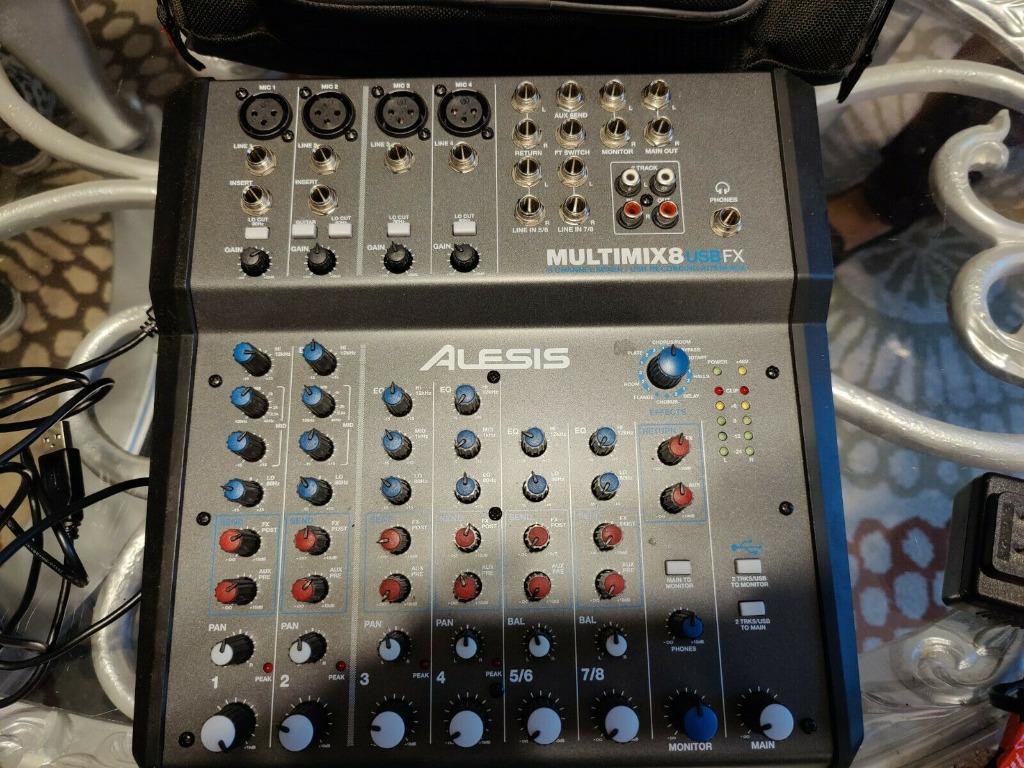 Alesis MultiMix 16 USB FX Mixer, Audio, Other Audio Equipment on Carousell