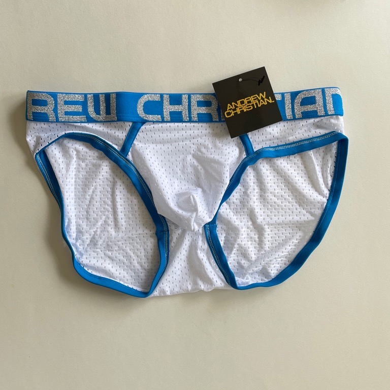 Andrew Christian Sports Mesh Brief, Men's Fashion, Bottoms, New ...