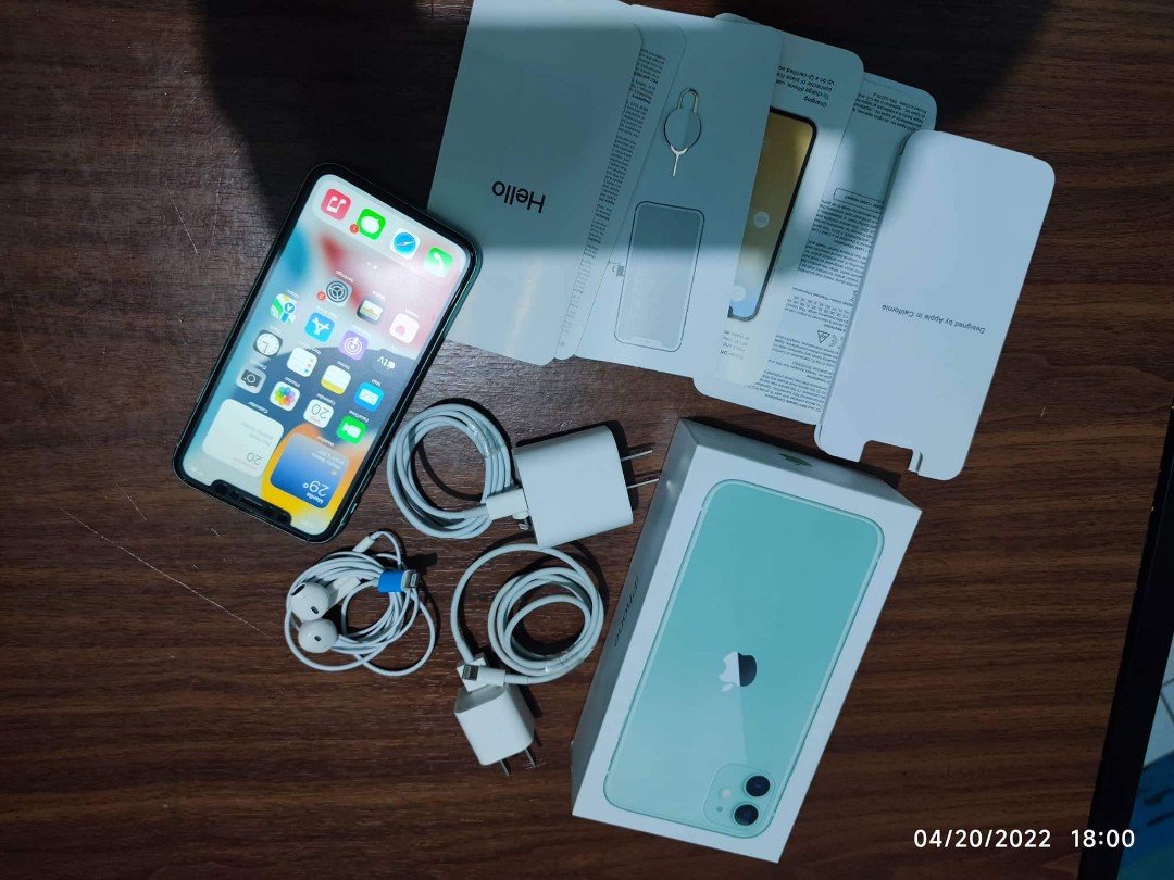 Apple iPhone 11 128GB Dualsim Factory Unlocked Complete Package Factory ...