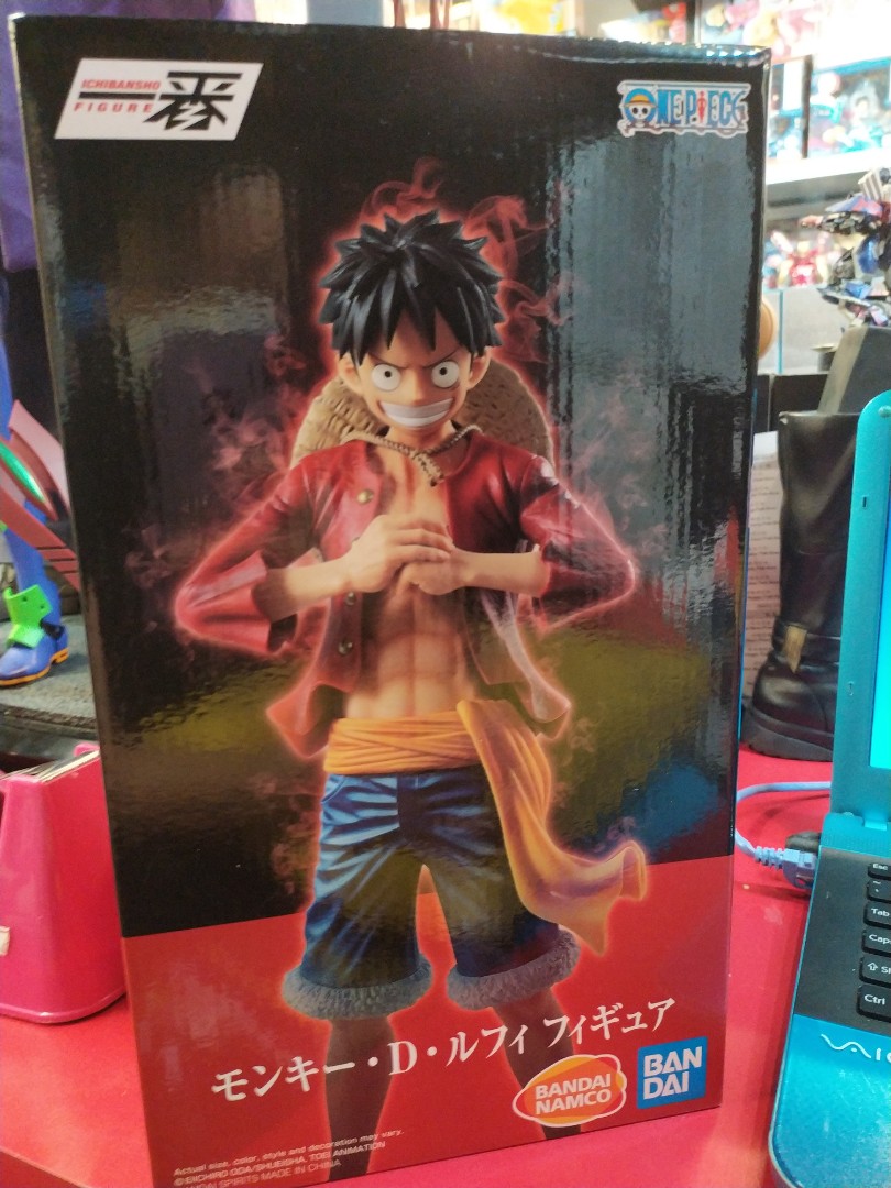 BANDAI NAMCO ICHIBANSHO FIGURE ONE PIECE MONKEY D LUFFY BANDAI, Hobbies ...