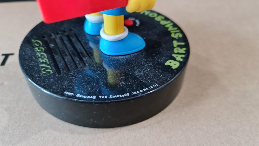 Bart Simpson Alarm Clock, Hobbies & Toys, Toys & Games on Carousell