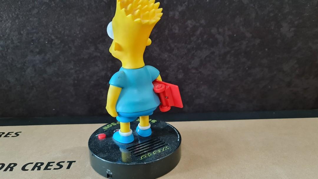 Bart Simpson Alarm Clock, Hobbies & Toys, Toys & Games on Carousell