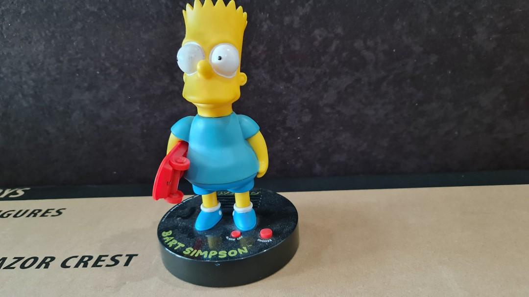 Bart Simpson Alarm Clock, Hobbies & Toys, Toys & Games on Carousell