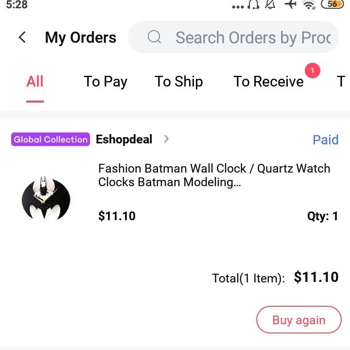 Batman Wall Clock - Clock Face, Furniture & Home Living, Home Decor ...