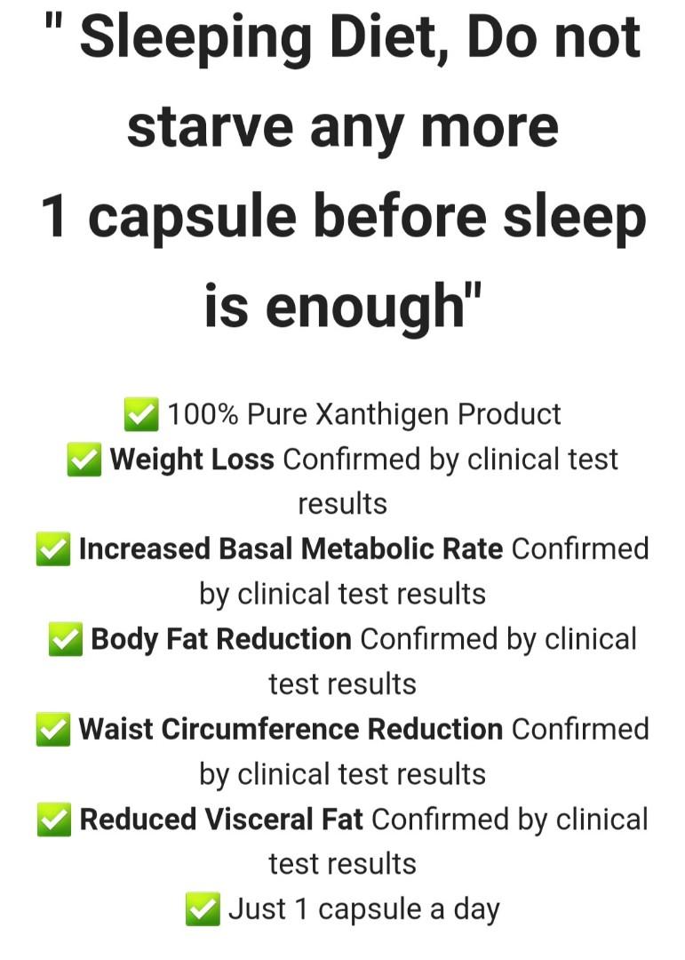 BB LAB Xanthigen S 14 capsules, Health & Nutrition, Health Supplements ...
