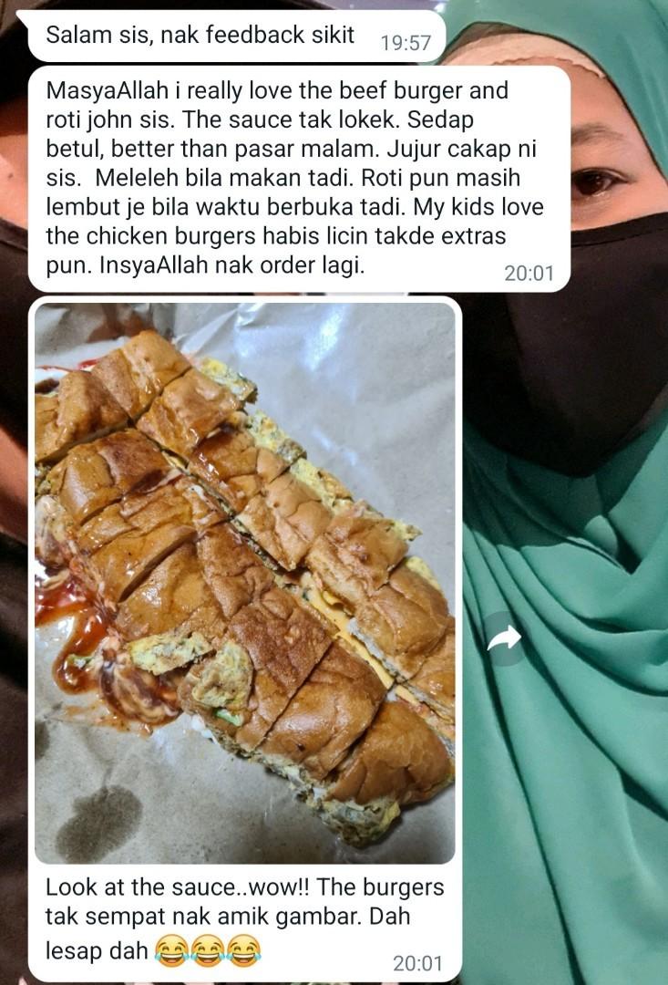 Burger Ramly/ Roti John/ Tahu Begedil, Food & Drinks, Local Eats on ...