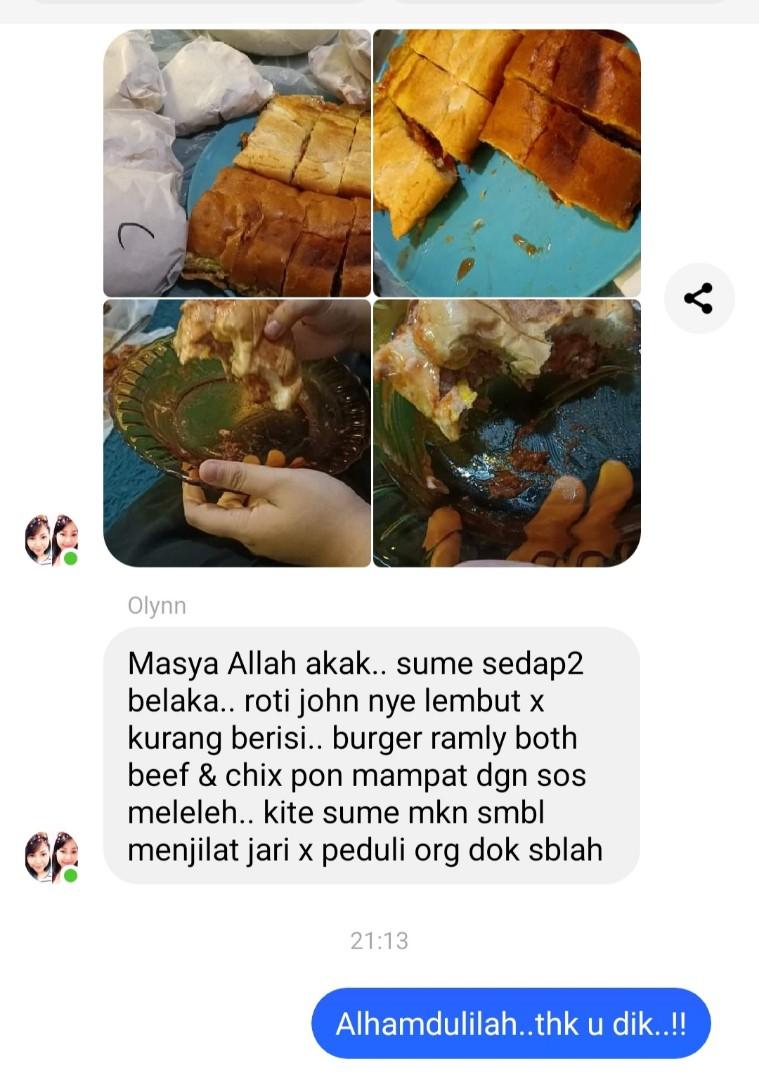 Burger Ramly/ Roti John/ Tahu Begedil, Food & Drinks, Local Eats on ...