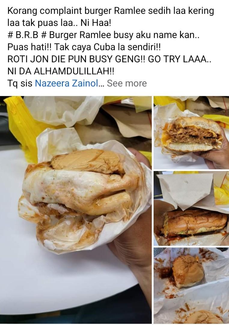 Burger Ramly/ Roti John/ Tahu Begedil, Food & Drinks, Local Eats on ...