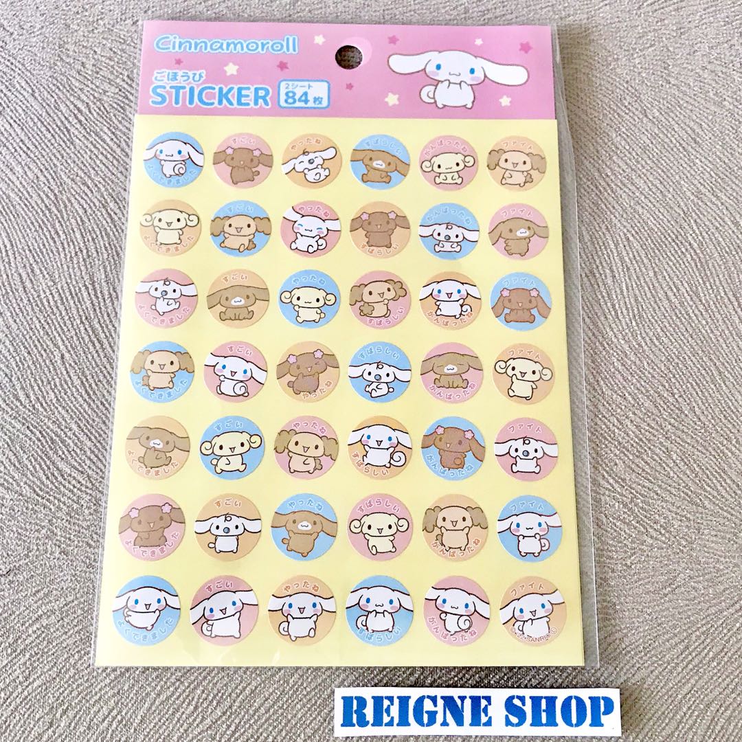 CINNAMOROLL STICKERS, Hobbies & Toys, Stationary & Craft, Craft ...