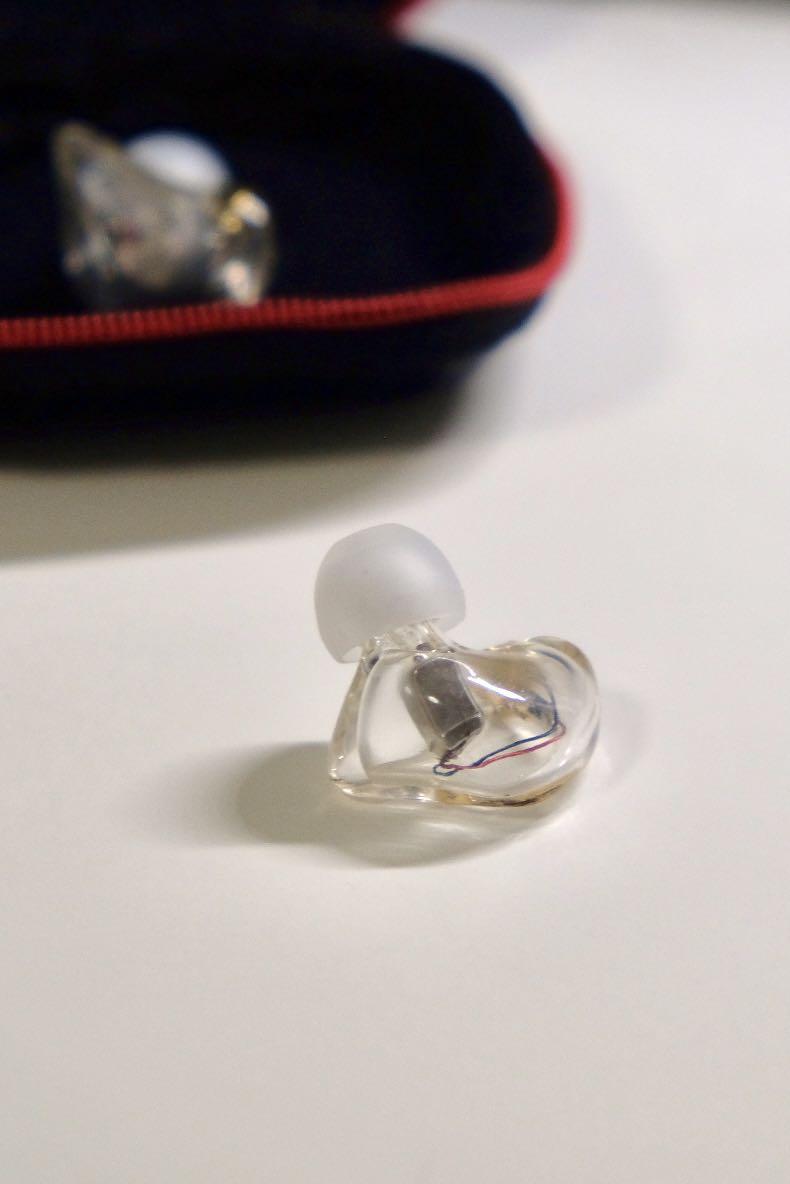 Clear Shell Single BA IEM (with cable), Audio, Earphones on Carousell