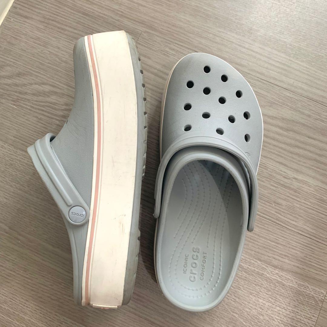 Crocs Semi High Held Original, Women's Fashion, Footwear, Slippers and ...