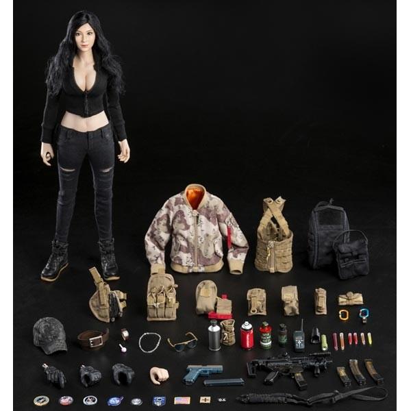 Dam toys combat girl pisces nana 1/6 scale phicen nt hot toys ironman ...