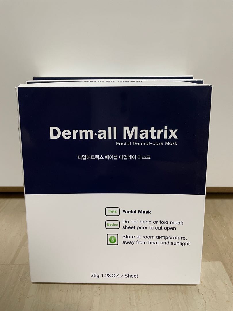 Derm-all Matrix Facial Mask collagen overnight, Beauty & Personal Care ...