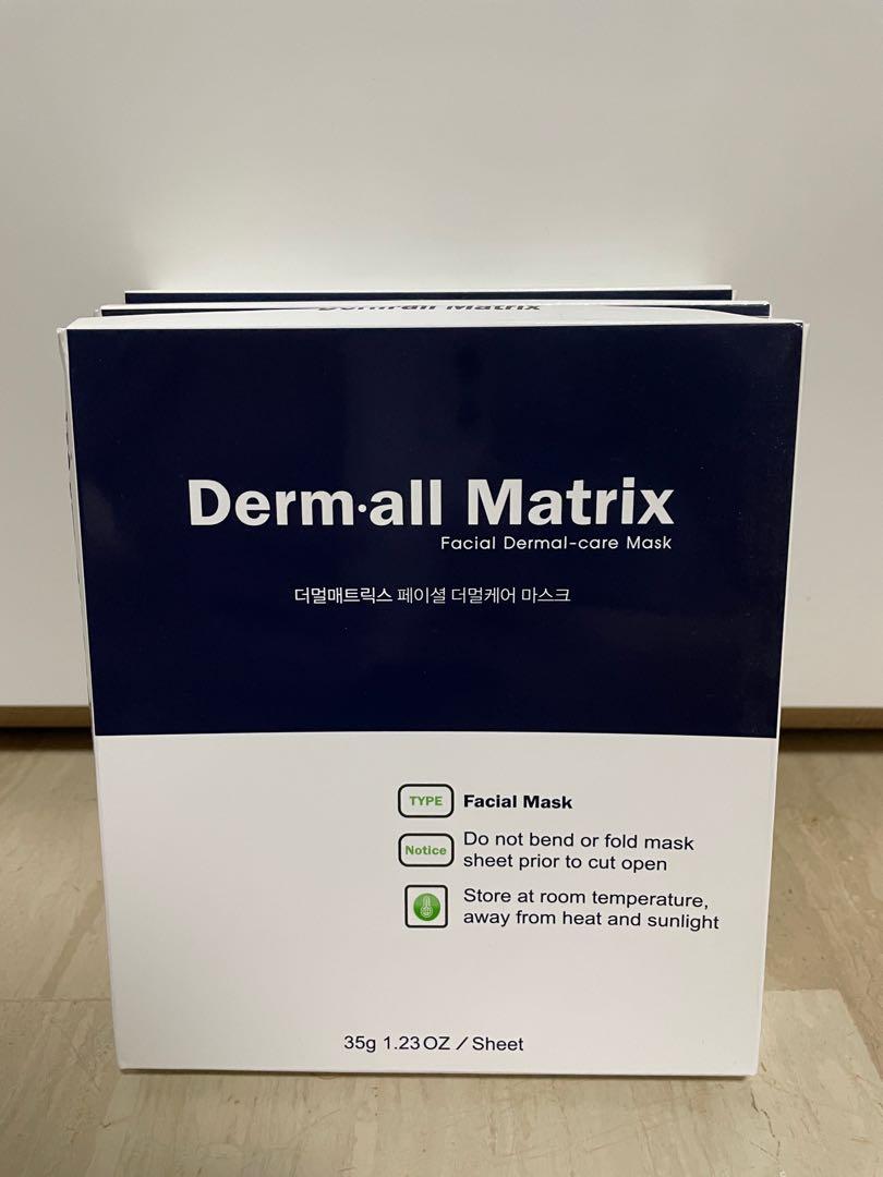 Derm-all Matrix Facial Mask collagen overnight, Beauty & Personal Care ...