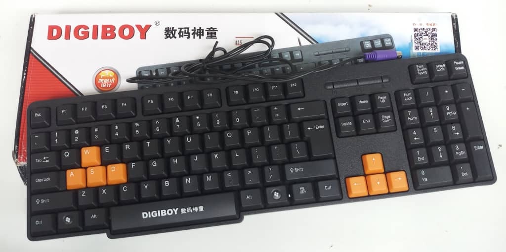 DIGIBOY PS/2 KEYBOARD FOR HOME/OFFICE, Computers & Tech, Parts ...