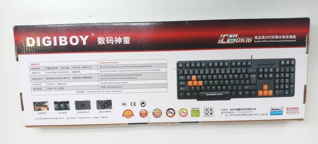 DIGIBOY PS/2 KEYBOARD FOR HOME/OFFICE, Computers & Tech, Parts ...