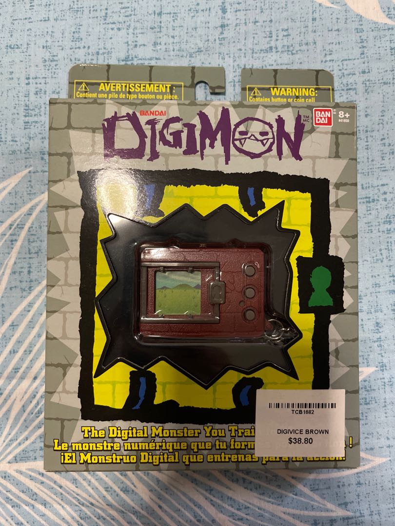 Digimon Vpet 20th annual brown, Hobbies & Toys, Toys & Games on Carousell