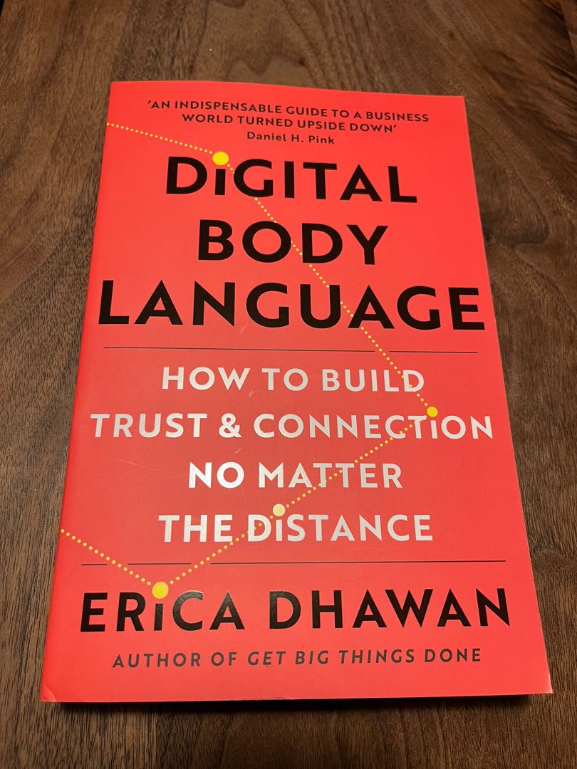 Digital body language by Erica Dhawan, Hobbies & Toys, Books ...