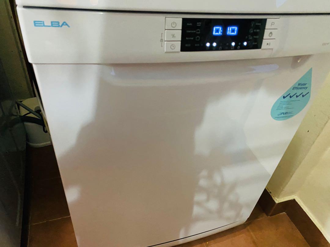 Elba Dishwasher EBDW 1481M WH 14, TV & Home Appliances, Kitchen ...