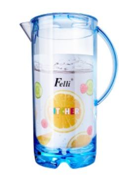 Felli Water Pitcher 2.0L (Blue) (RED1522), Furniture & Home Living ...