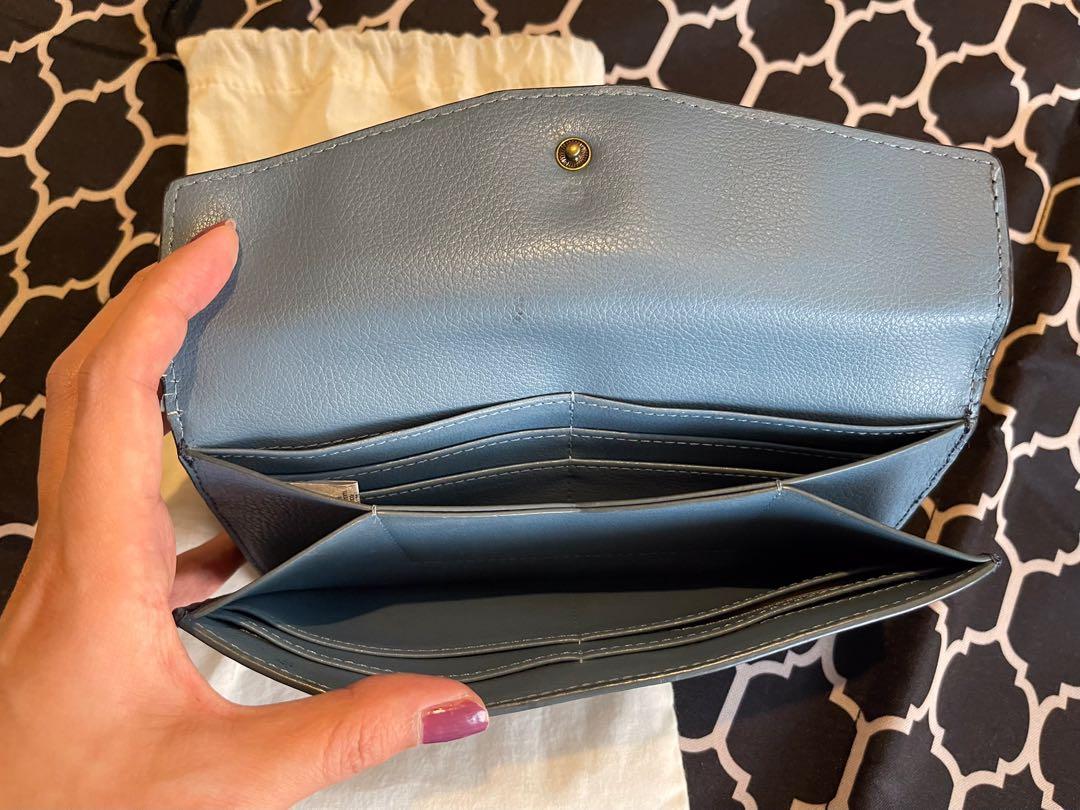 Fossil blue leather long wallet, Women's Fashion, Bags & Wallets ...