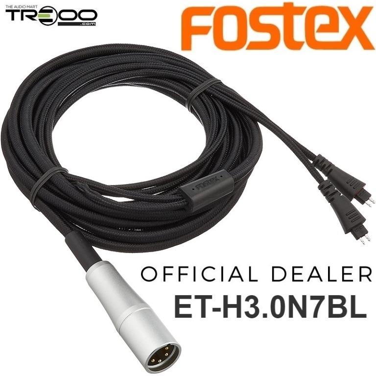 Fostex ET-H3.0N7BL 2 Pin to 4-Pole XLR Gold-Plated Cable, Audio, Other ...