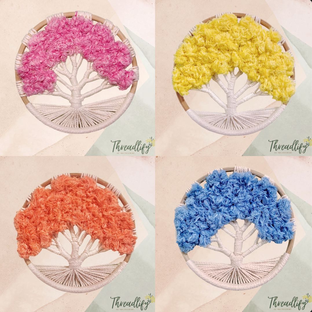 Four Seasons Tree of Life, Furniture & Home Living, Home Decor, Wall ...