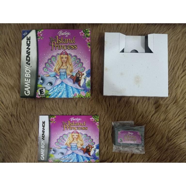 Gameboy Advance GBA Barbie as The island Princess, Video Gaming, Video ...