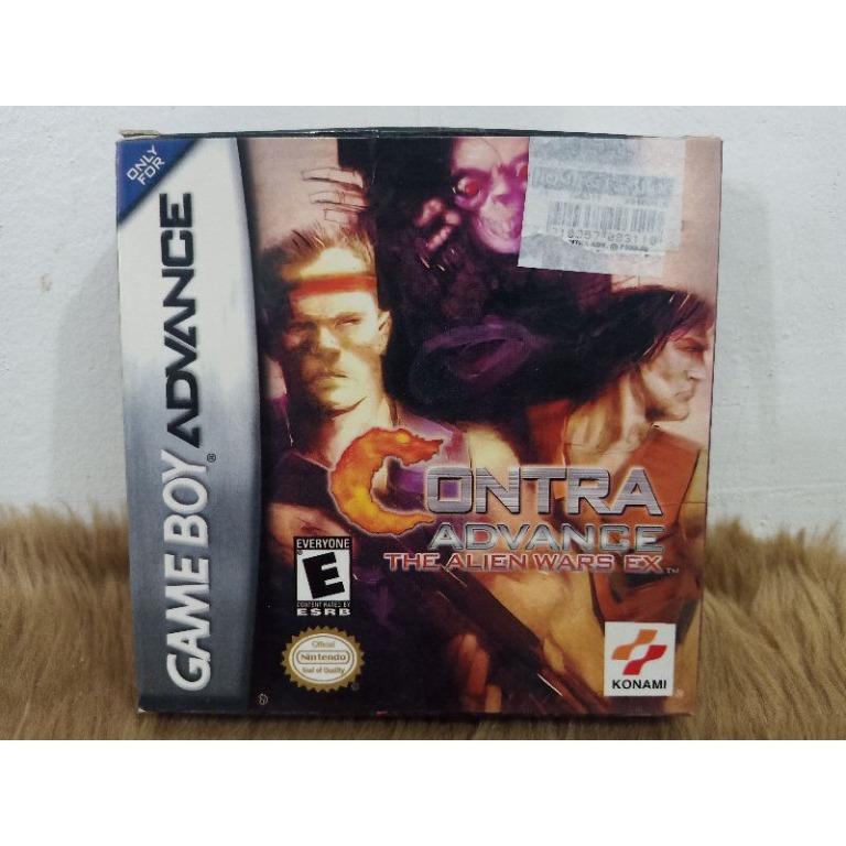 Gameboy Advance GBA Contra Advance The Alien Wars EX, Video Gaming ...