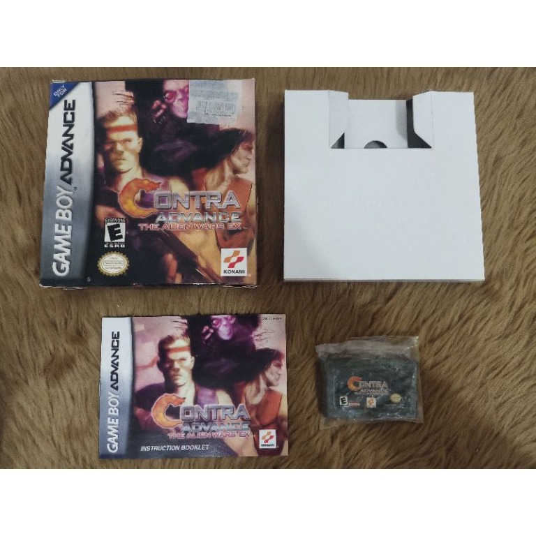 Gameboy Advance GBA Contra Advance The Alien Wars EX, Video Gaming ...