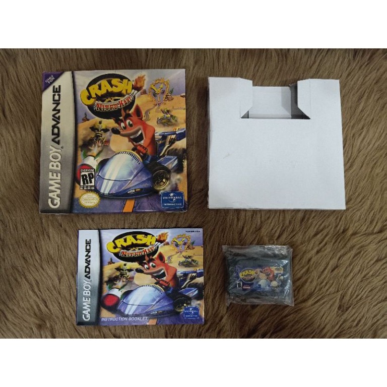 Gameboy Advance GBA Crash Nitro Kart, Video Gaming, Video Games ...