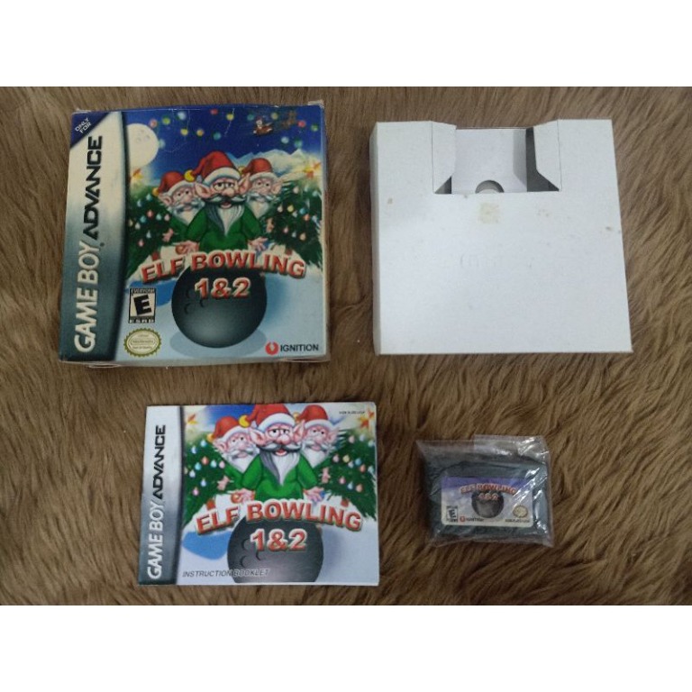 Gameboy Advance GBA Elf Bowling 1 & 2, Video Gaming, Video Games ...