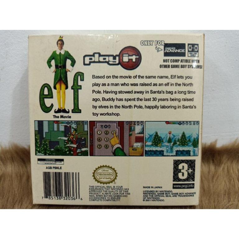 Gameboy Advance GBA Elf The Movie, Hobbies & Toys, Toys & Games on ...