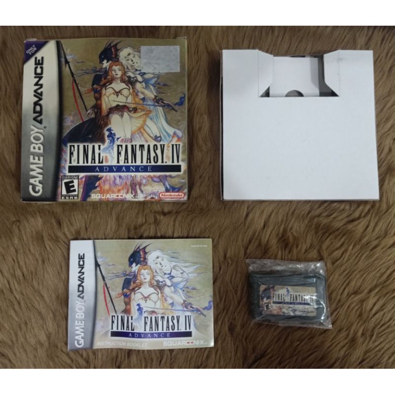Gameboy Advance GBA Final Fantasy IV Advance, Video Gaming, Video Games ...