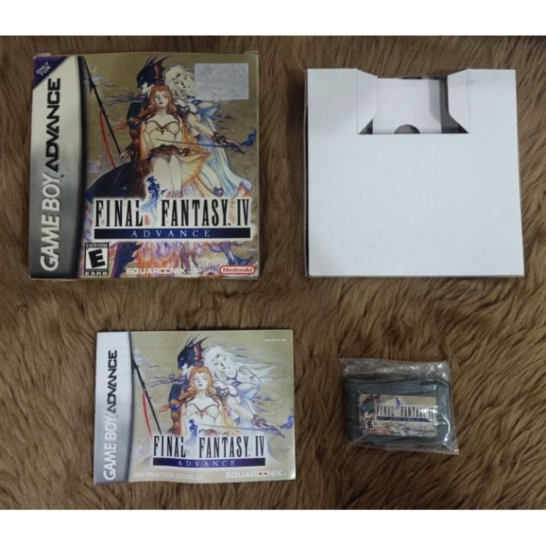Gameboy Advance GBA Final Fantasy IV Advance, Video Gaming, Video Games ...
